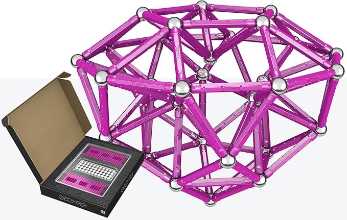Amazon.com: Geomag Magnetic Toys Classics Purple Sticks & Spheres 248 ...