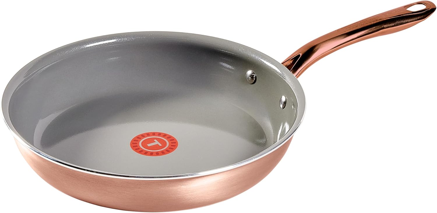 Amazon.com: T-Fal Preserve Ceramic Nonstick Frying Pan Skillet 12-inch ...