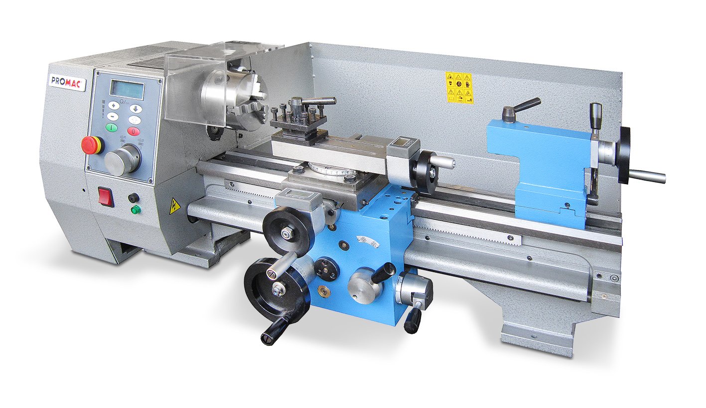 PROMAC BD-8-M Metal Lathe, 230V, 1kW, 210 mm x 400 mm : Amazon.co.uk ...