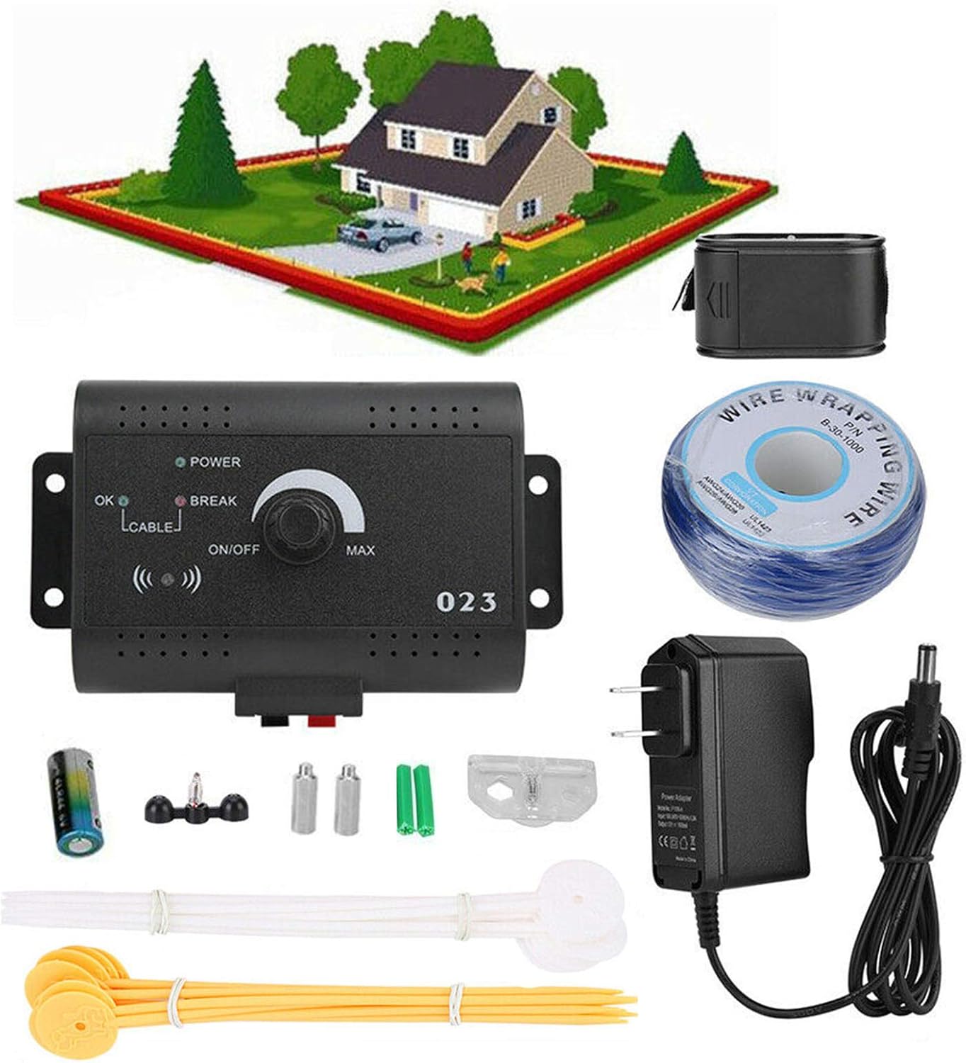 Amazon.com : Electric Dog Fence, Pet Containment System, Safe Effective ...