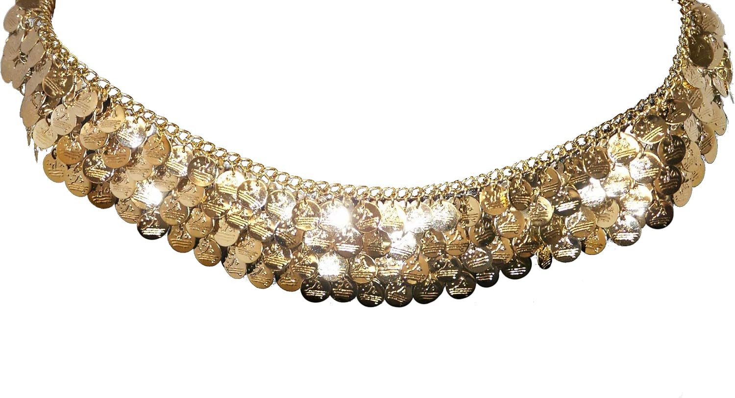 Amazon.com: Western F.a.s.h.i.o.n Belly Dance Gypsy Belt With Coins ...