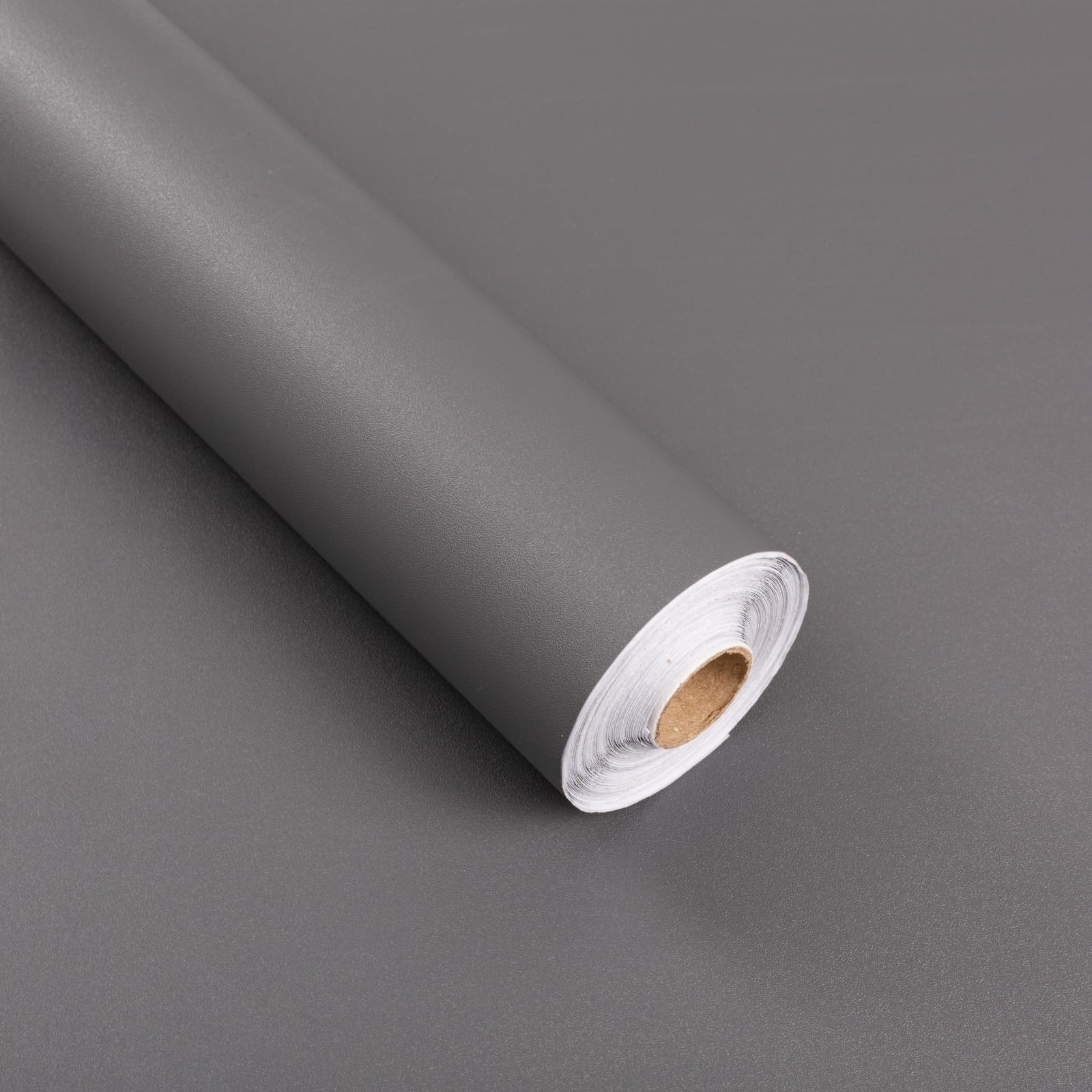 weiseni Dark Grey Contact Paper Peel and Stick Wallpaper Self Adhesive ...