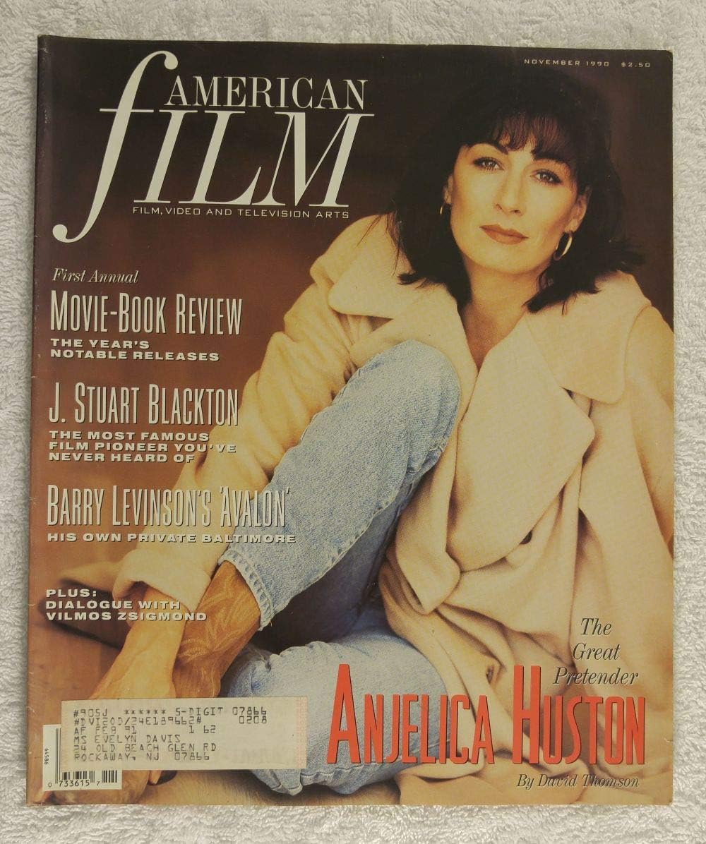 Anjelica Huston - The Great Pretender - American Film Magazine ...