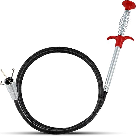 Amazon.com: SENHAI 7 Pack Sewer Dredging Tools, 20 inch Hair Drain Clog ...