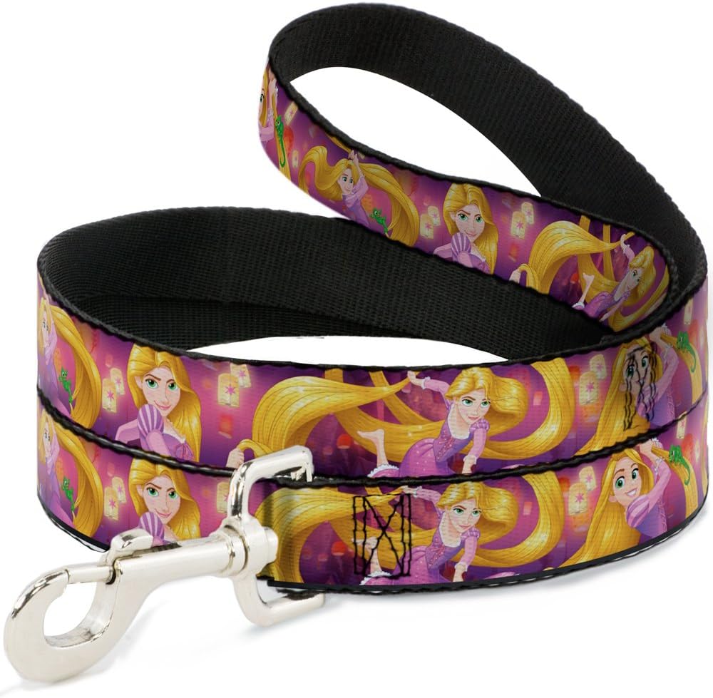 Amazon.com : Dog Leash Rapunzel 4 Tangled Poses Pascal Lights Light ...