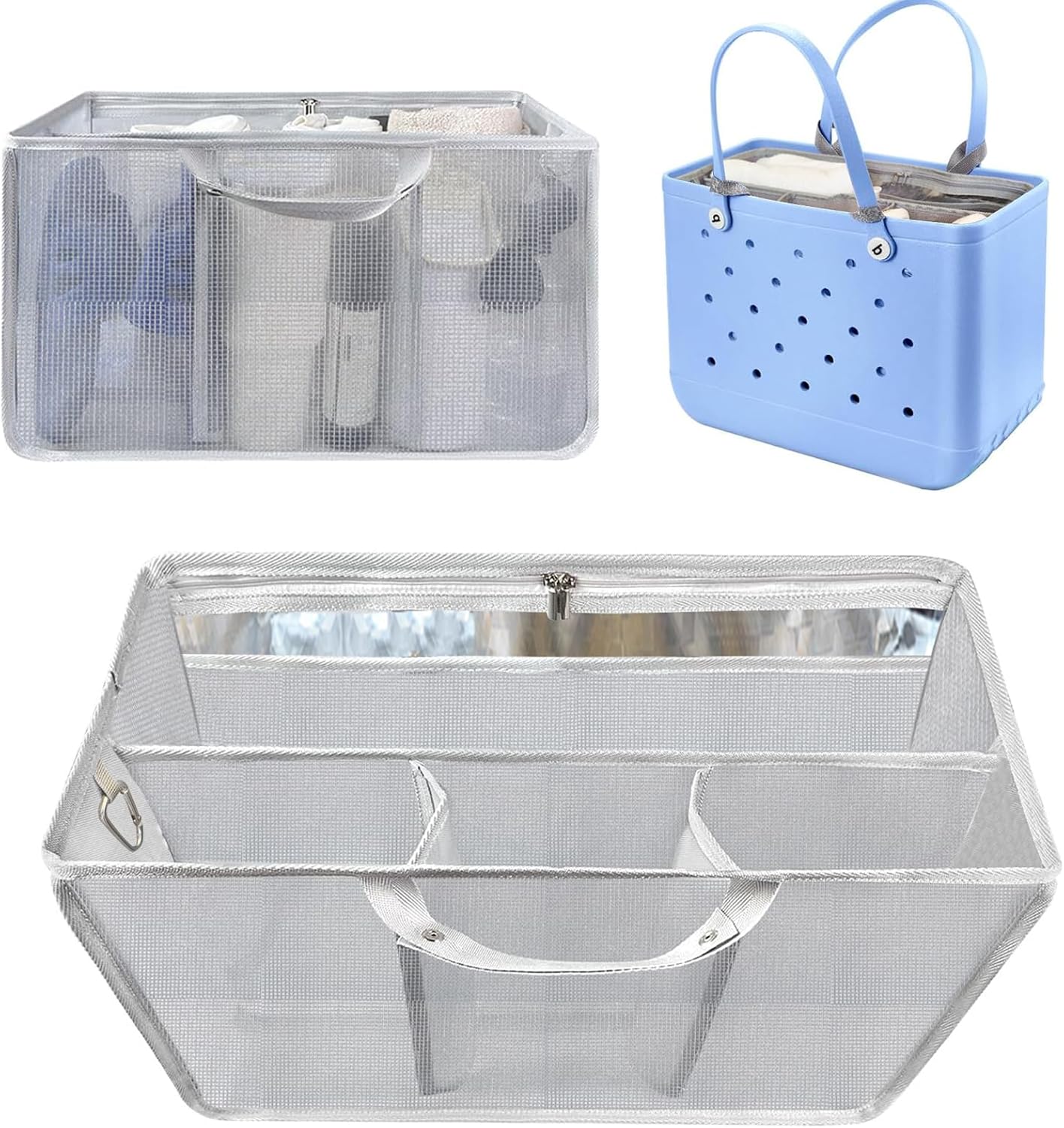 Amazon.com: XylorQylin Beach Bag Organizer Insert Compatible with X ...