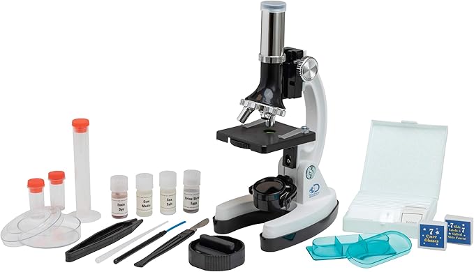 Amazon.com: Discovery #MINDBLOWN Microscope Set 48-Piece with Durable ...