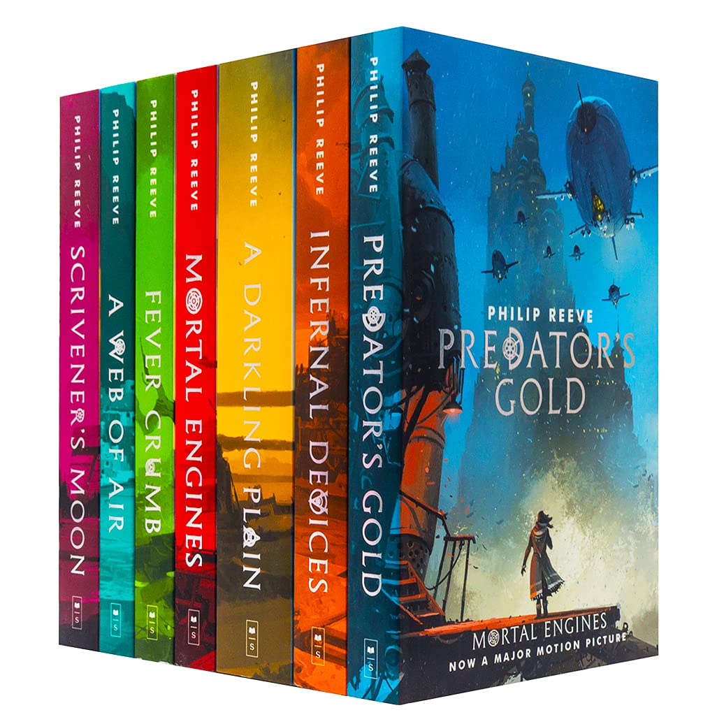Mortal Engines Collection 7 Books Set By Philip Reeve Mortal ...