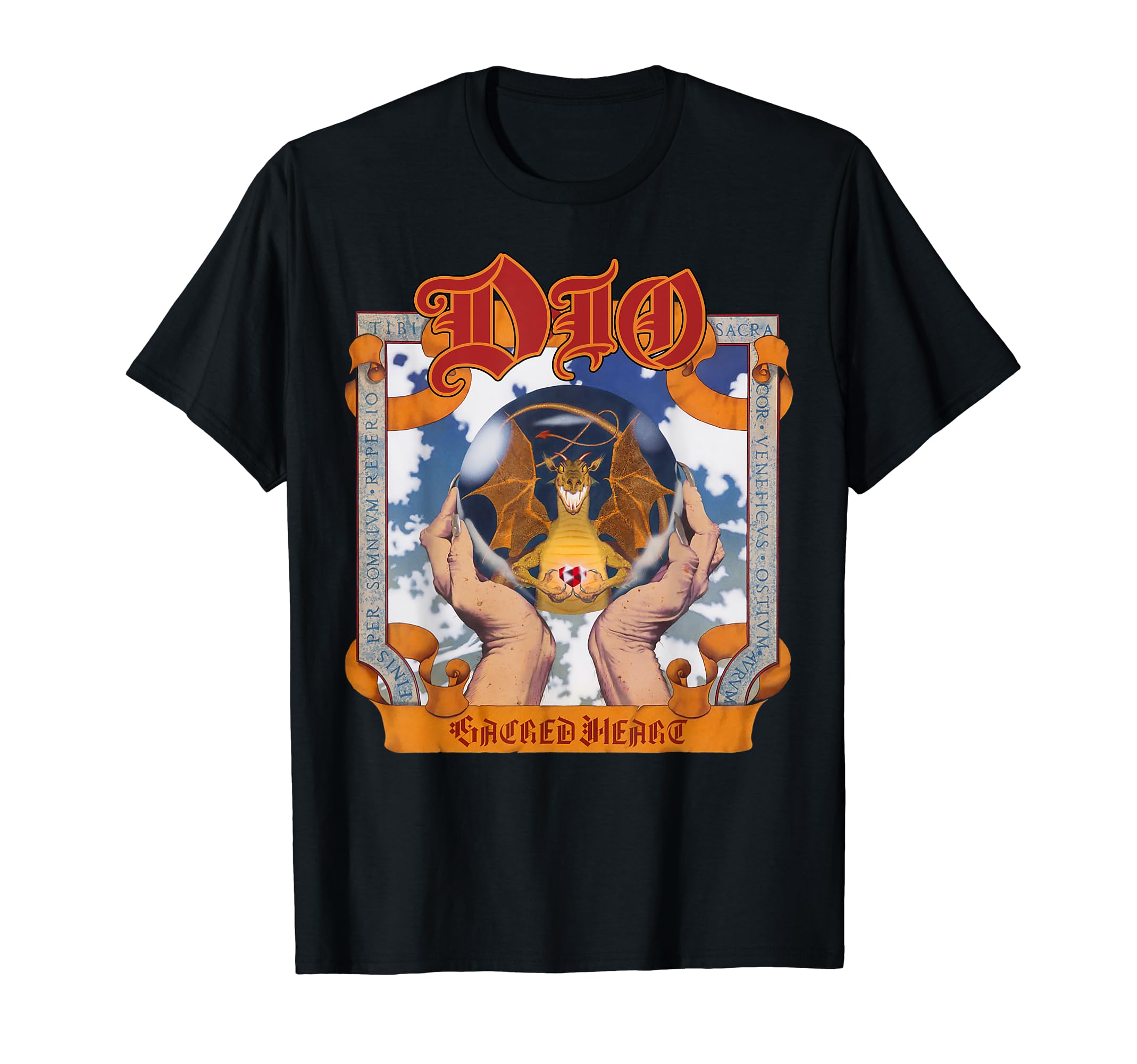 Amazon.com: Dio – Sacred Heart Black T-Shirt : Clothing, Shoes & Jewelry
