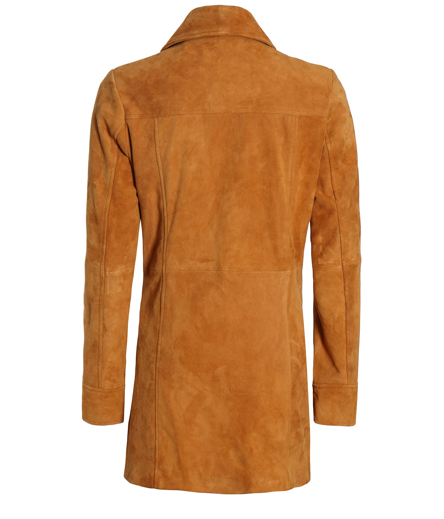 Snapklik.com : Blingsoul Stylish Long Suede Jacket Women 1311811 Kandis ...