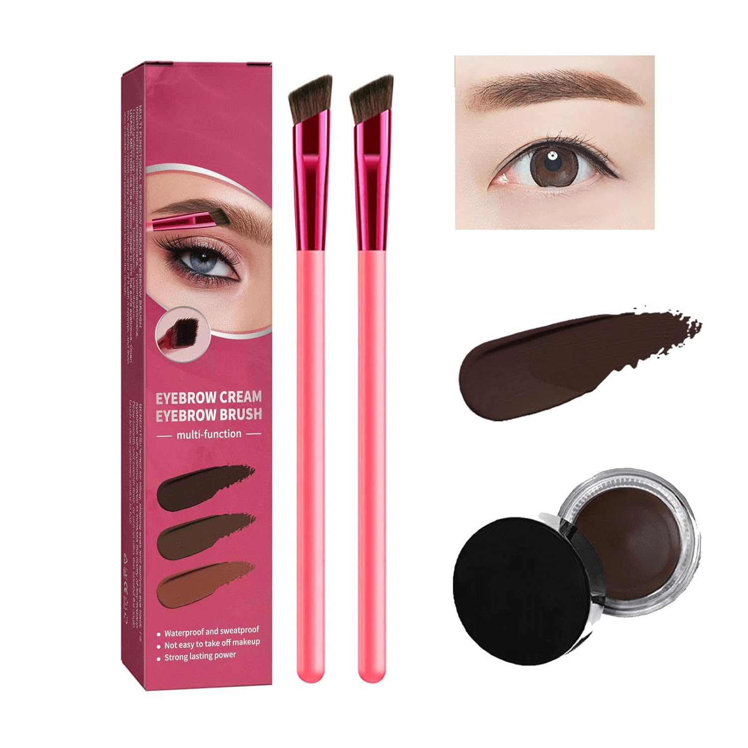 Amazon.com : Glowly Secret Eyebrow Brush,glowly secret eyebrow pen ...