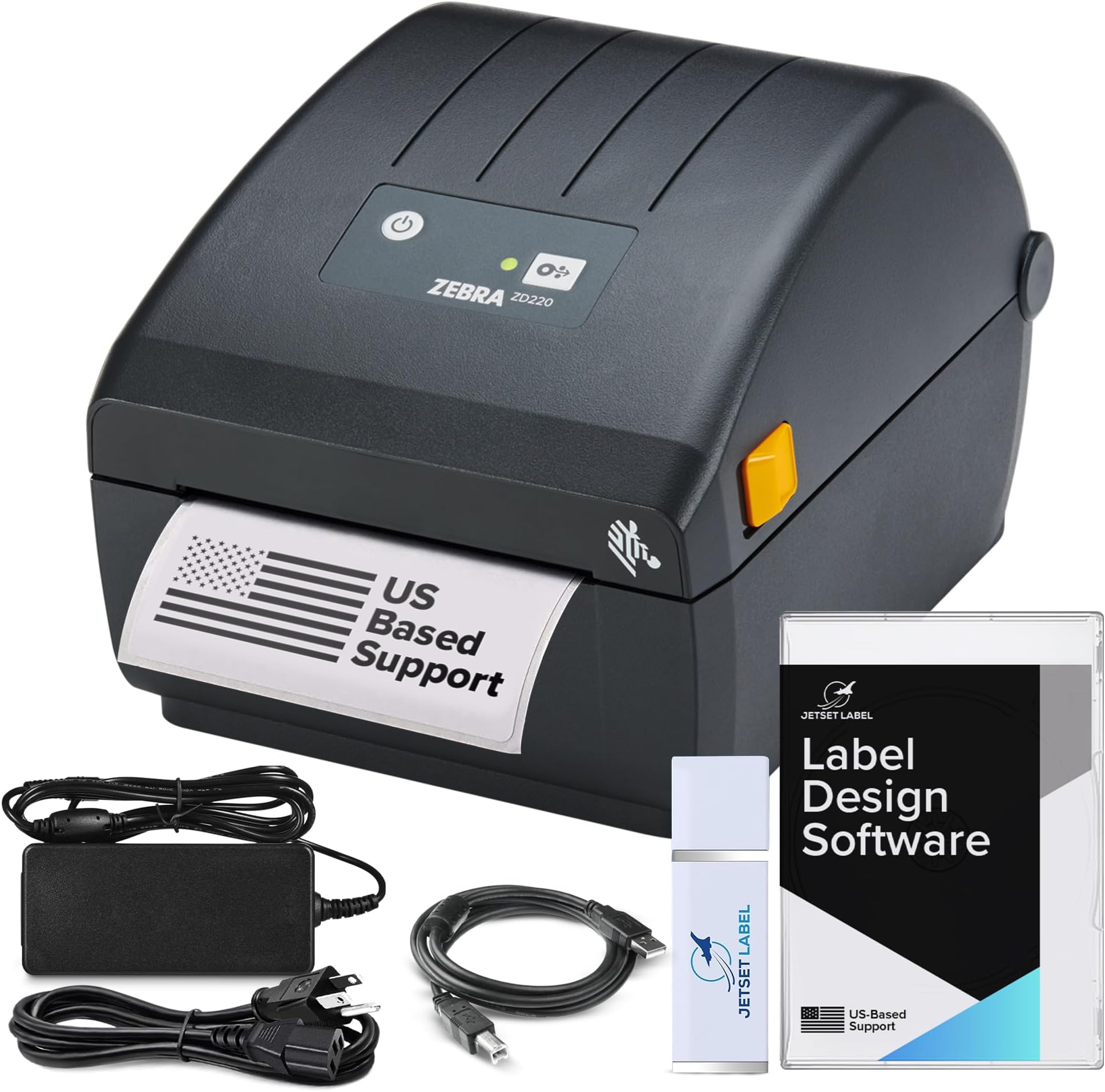 Amazon.com : Zebra Label Printer ZD220 Direct Thermal | 203 DPI ...