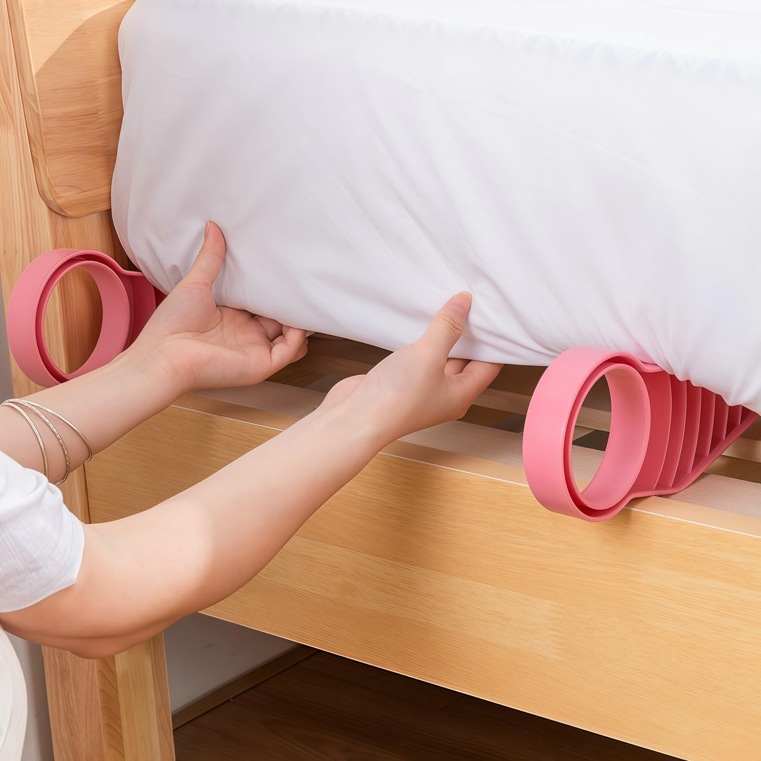 Sturdy Polypropylene Bed Mattress Riser with Anti-Slip Handle,Mattress ...