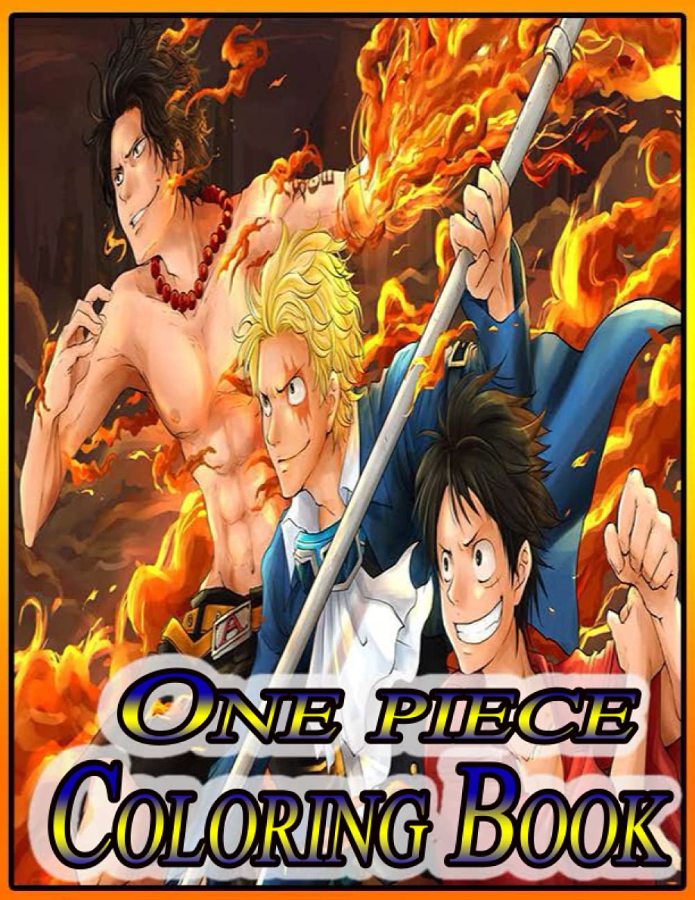 Buy One Piece Coloring Book: Anime Coloring Book for Luffy and Friends ...