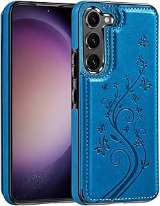 Amazon.com: Korecase Compatible with Samsung Galaxy S24 Wallet Phone Case with Card Holder ...