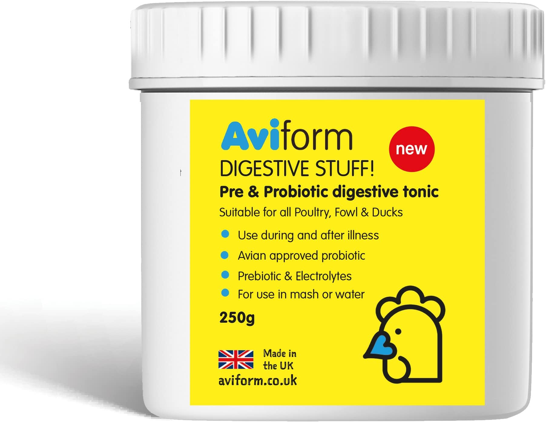 Aviform DIGESTIVE STUFF! Probiotic Chicken Recovery Supplement ...