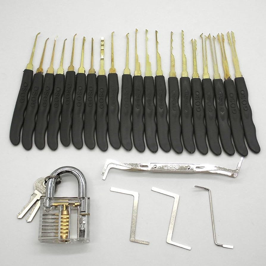 10 Piece Honest Wave Lock Rake Set For Lock Pickers Waves Master Lock