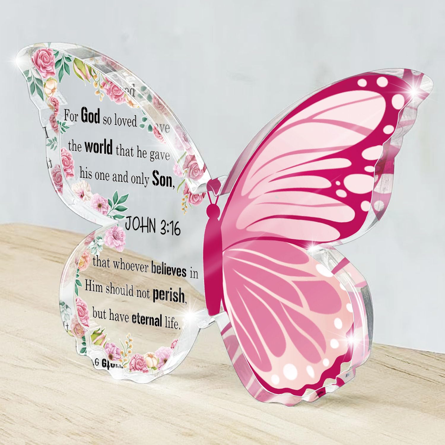 Butterfly Bible Story Be Still And Know That I Am God Psalm 46:10 Wall