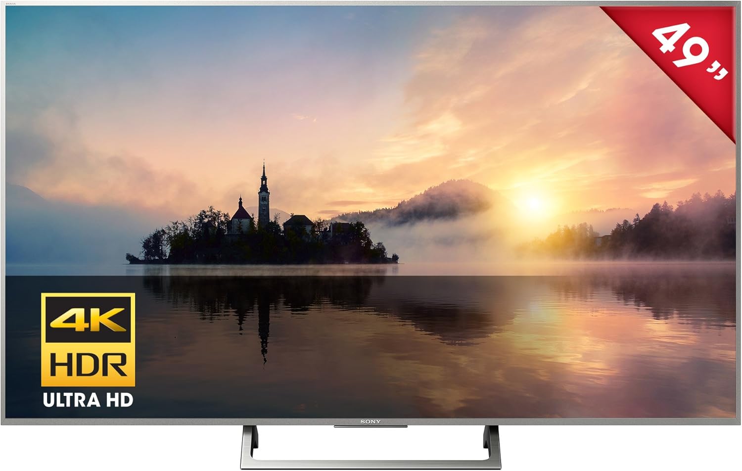 Sony Smart TV 49" 4K Ultra HD, Wi-Fi, Silver : Amazon.com.mx: Electrónicos