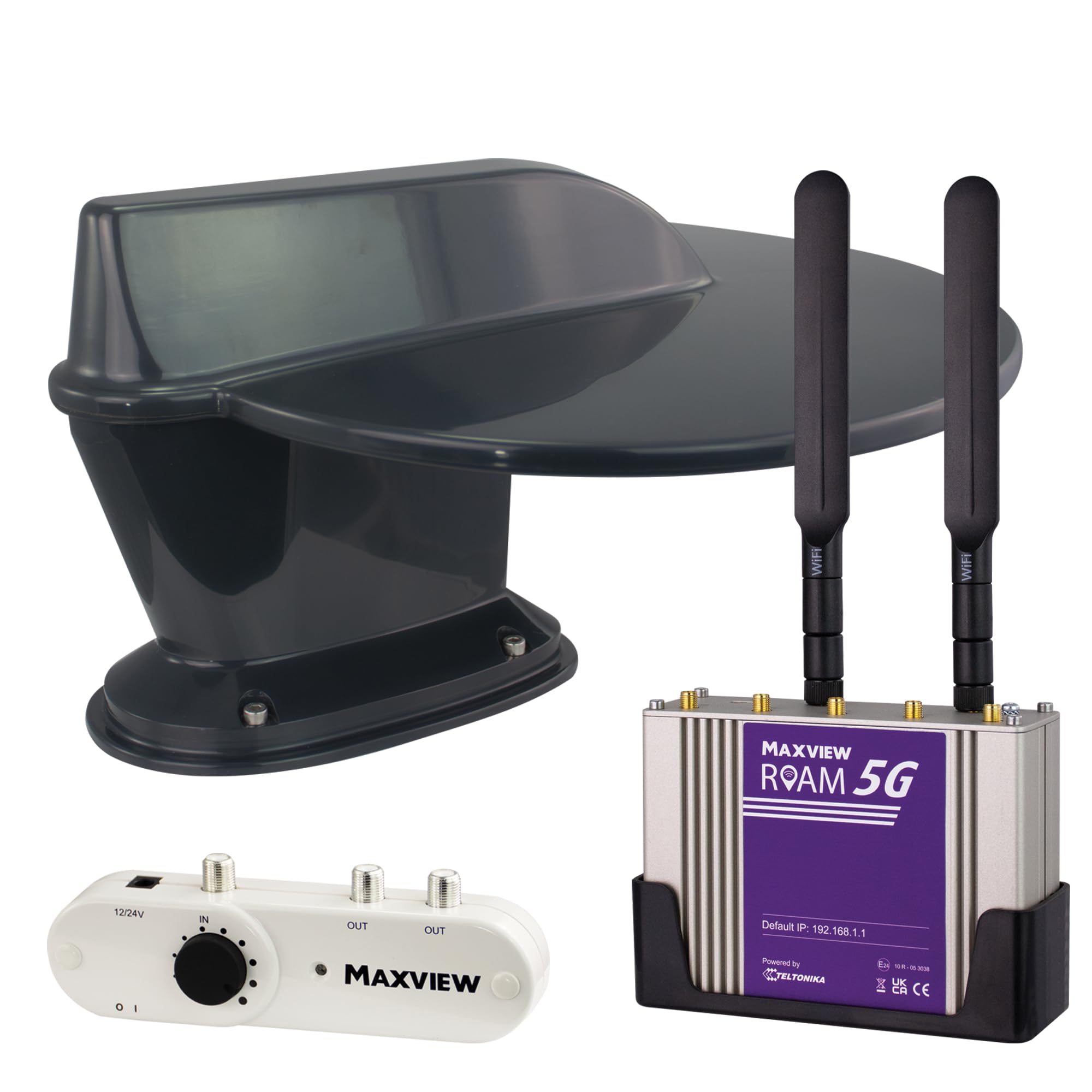 COMBO/60G Roam 5G Combo Omnidirectional Mobile WiFi & TV Antenna Kit ...