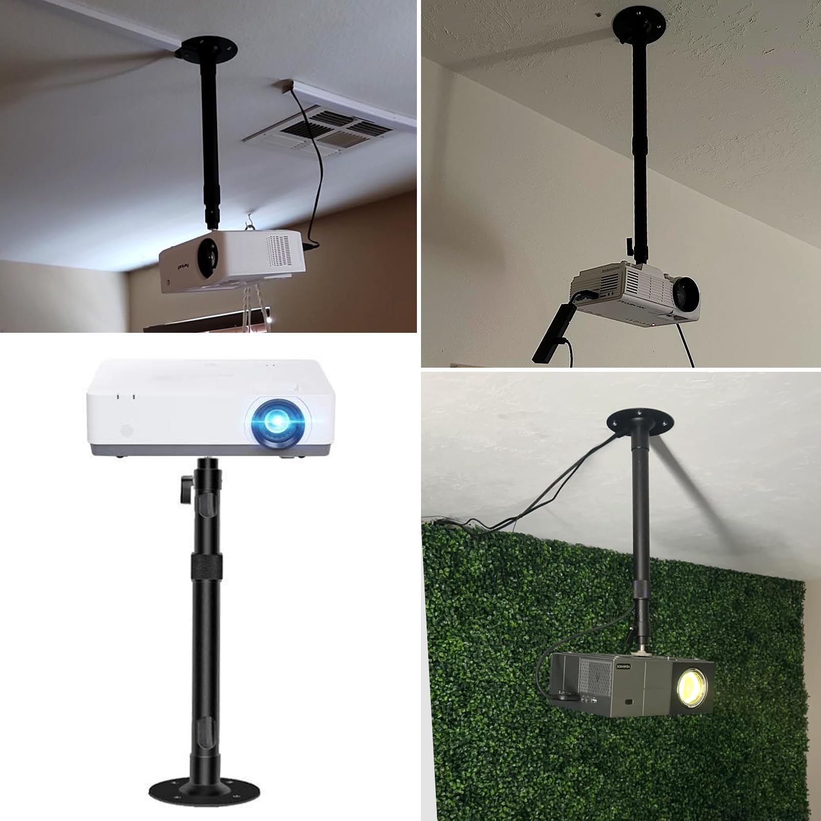 Wall And Ceiling Mount For Projector 2-Be-Best Universal – Extendable ...