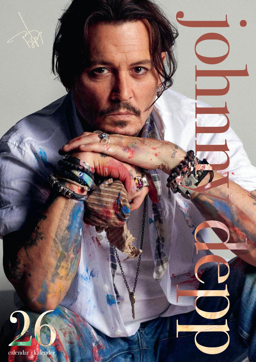 Official Johnny Depp Calendar 2026 : Johnny Depp: Amazon.co.uk: Books