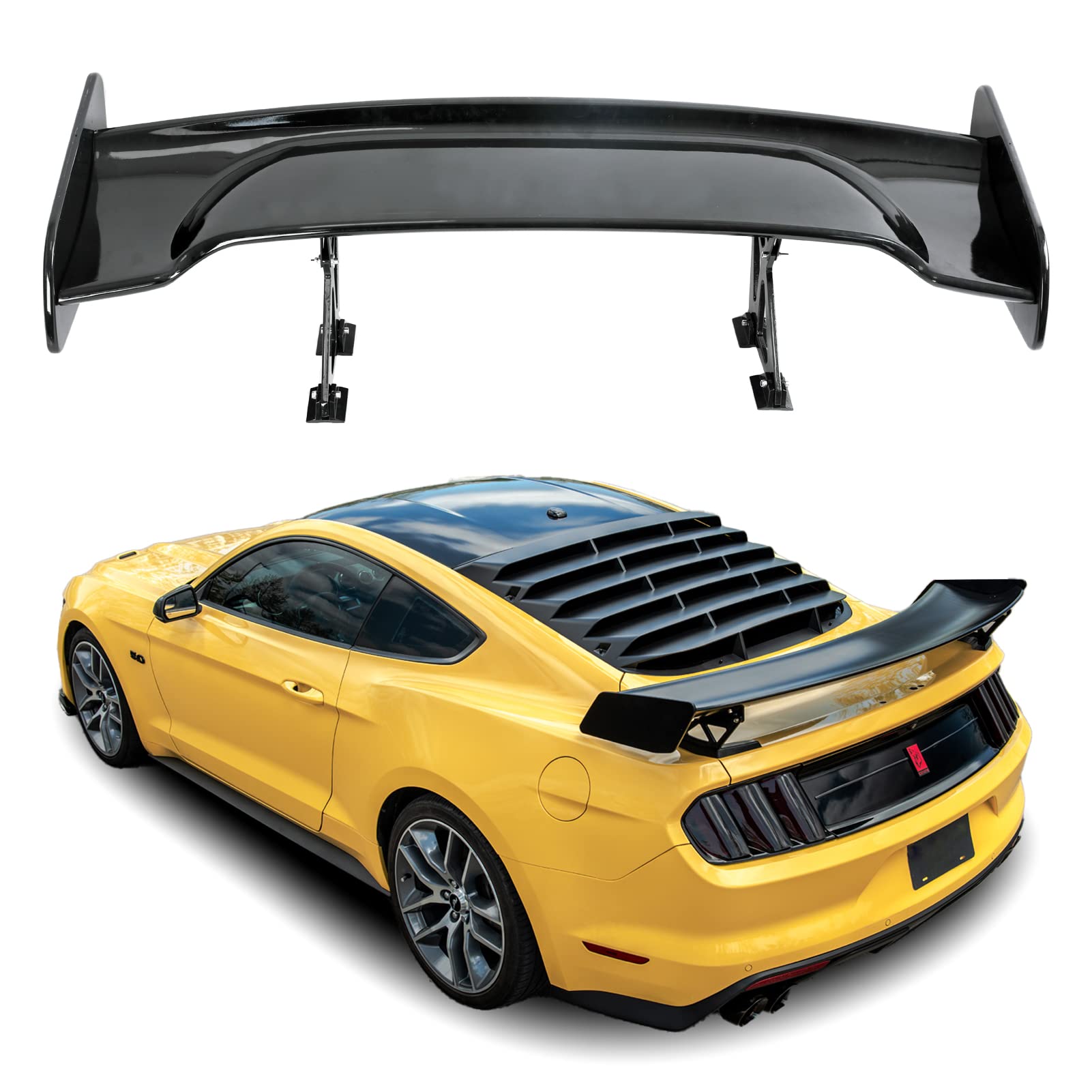 Gt Wing Spoiler For Mustang at Celeste Fillmore blog
