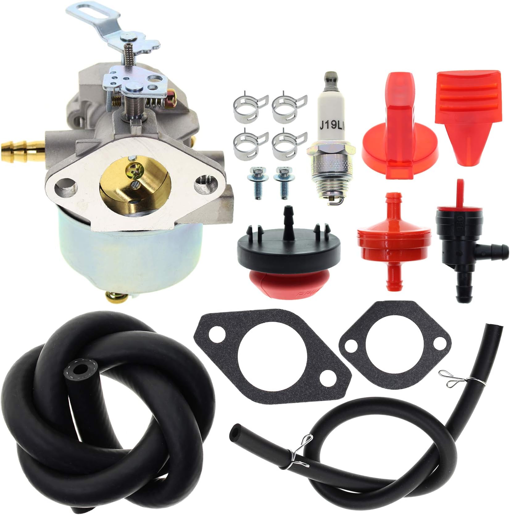 Amazon.com: Genuine Tecumseh 632370A Carburetor Fits HM100 HMSK100 ...