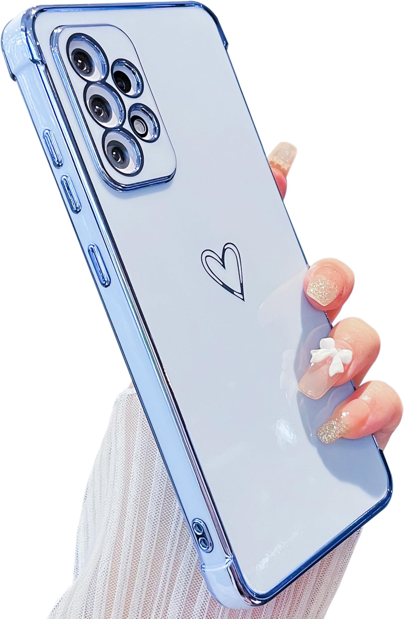 Samsung Galaxy Official A33 5G Smart Clear View Cover Black : Amazon.co ...