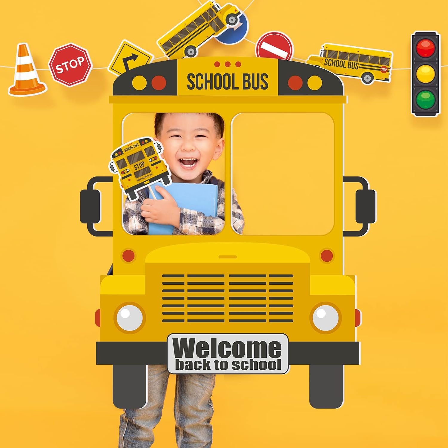 Thenshop Back to School Photo Booth School Bus Photo Philippines | Ubuy