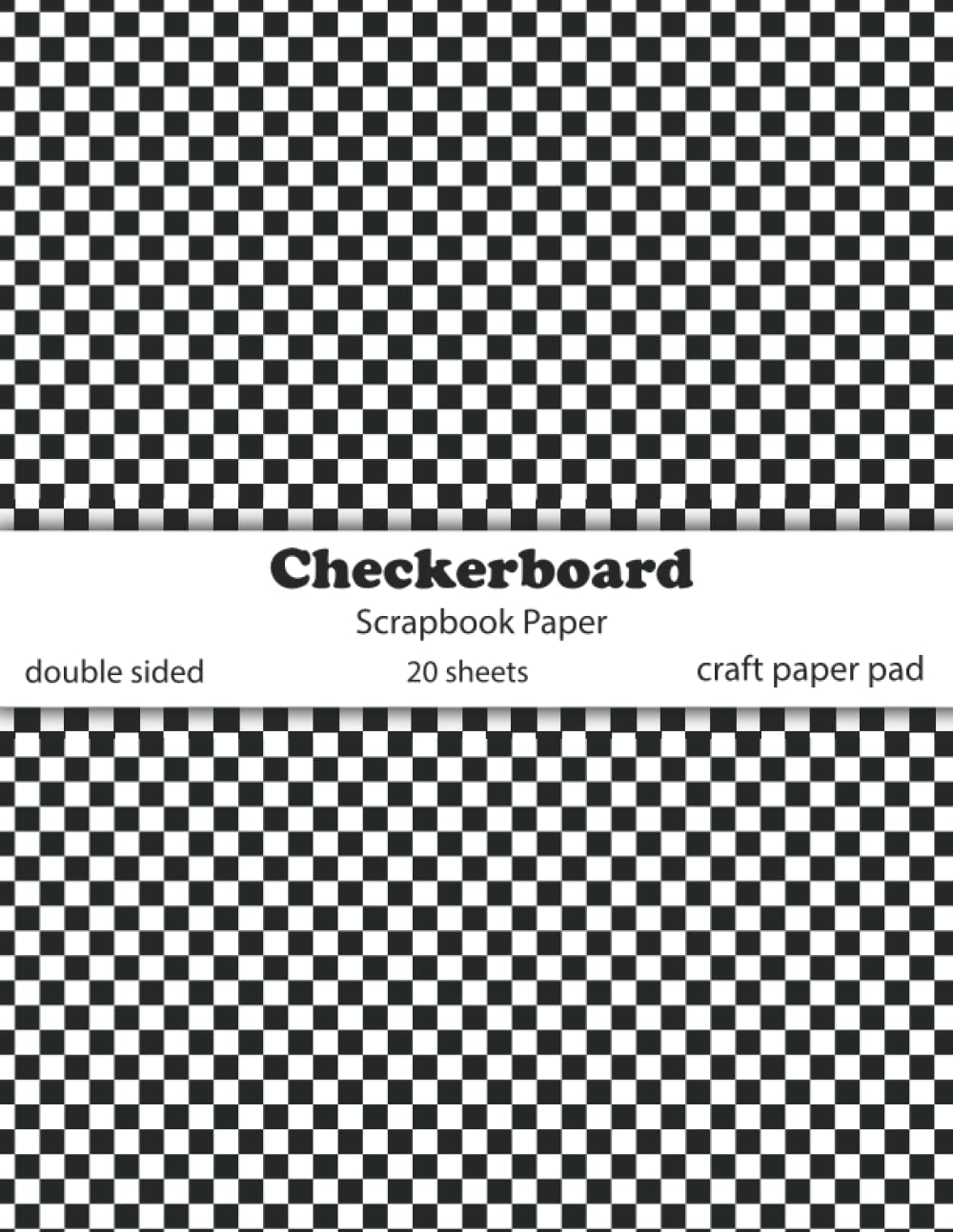 Checkerboard Scrapbook Paper: Craft Paper Pad | Paper Arts, Origami ...