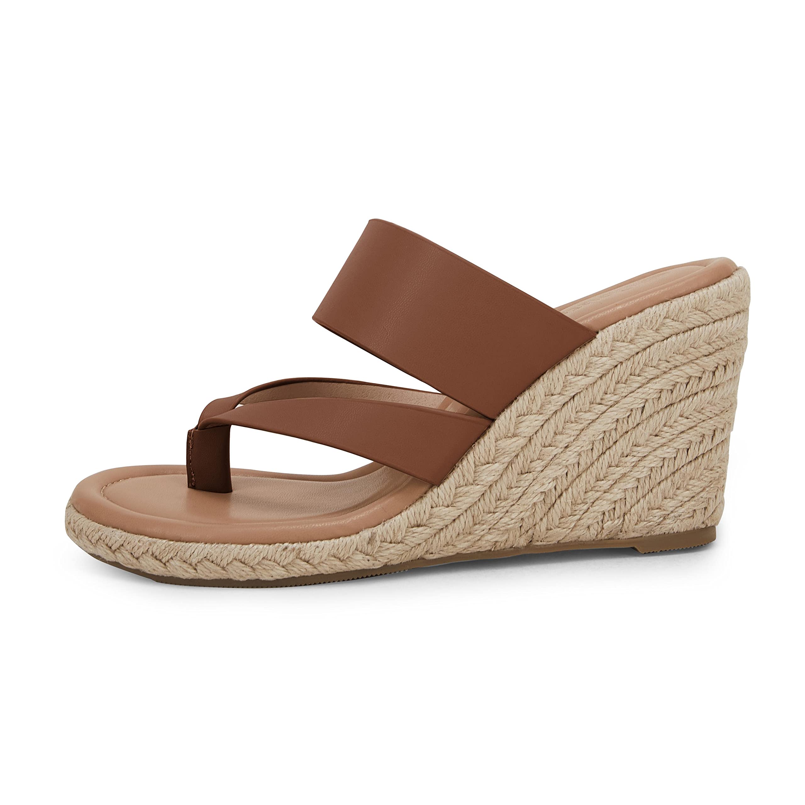 Snapklik.com : Womens Espadrille Wedge Sandals Platform Thong Padded ...