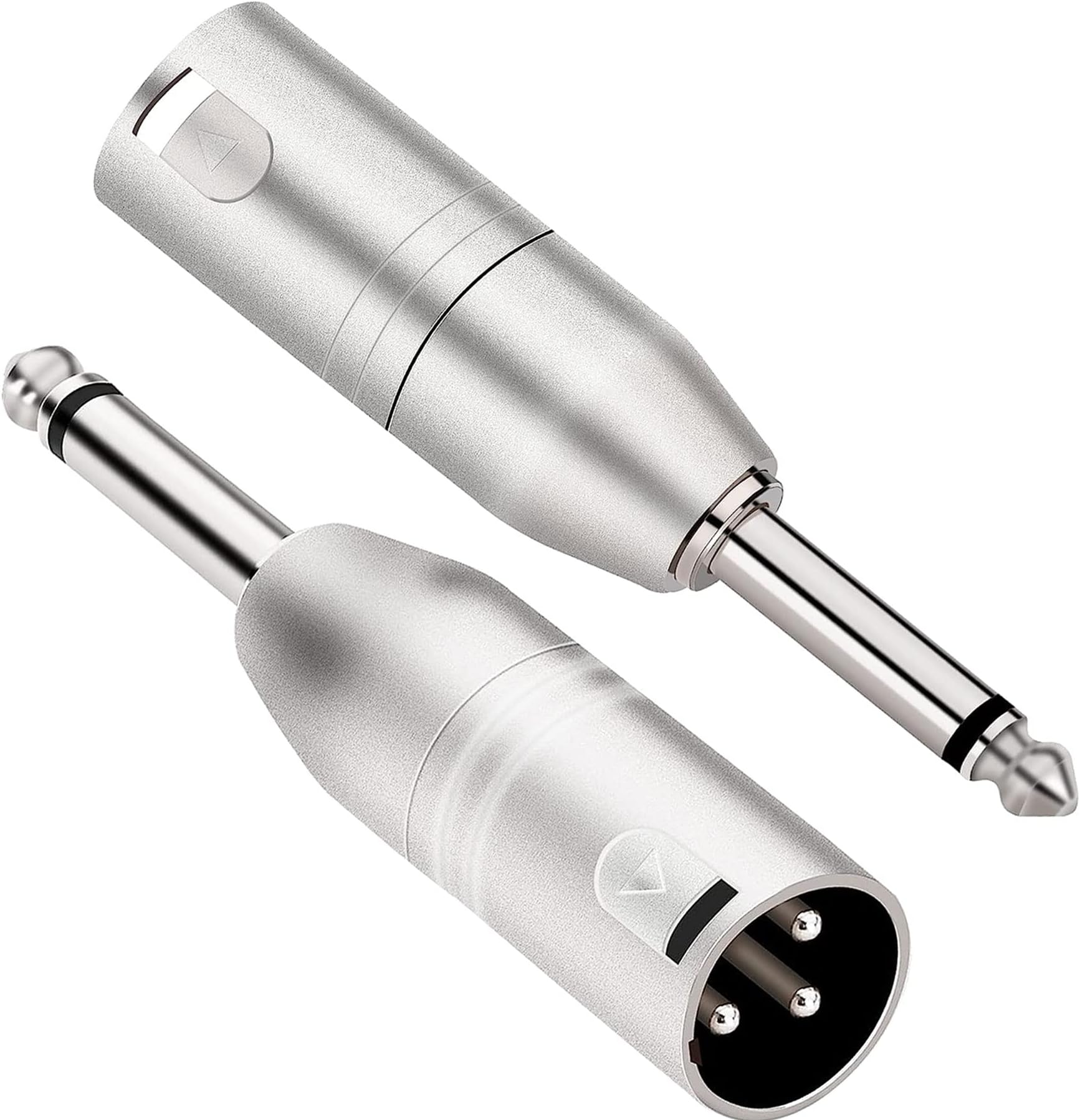 Amazon.com: GLS Audio XLR Male to 1/4" Male TS Adapter Gender Changer ...