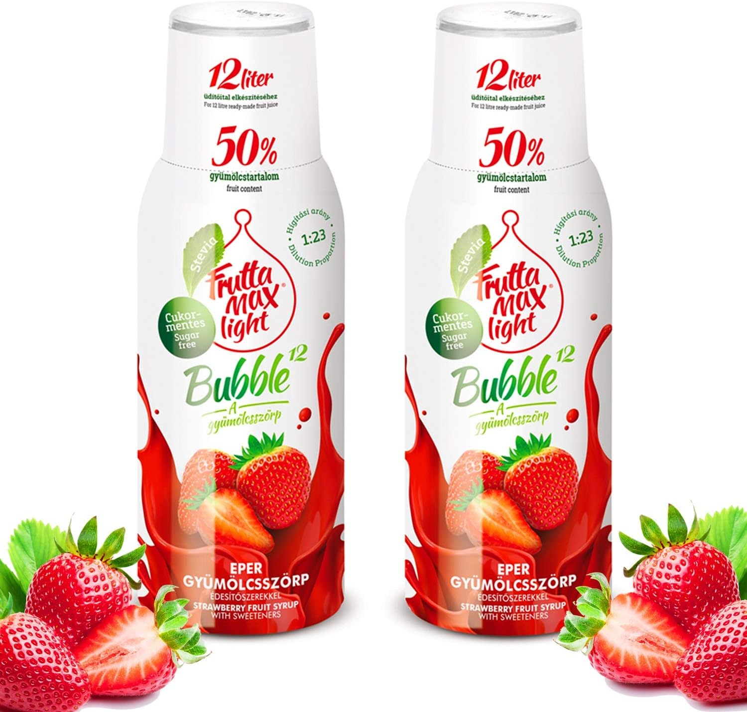 2 Pack - Light - Low Carb - Fitness Syrup by FruttaMax | Zero Sugar ...