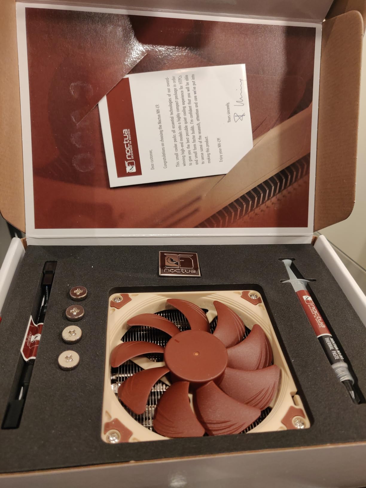 NH-L9i Installation Noctua NH-L9i Low Profile CPU Cooler Review ...