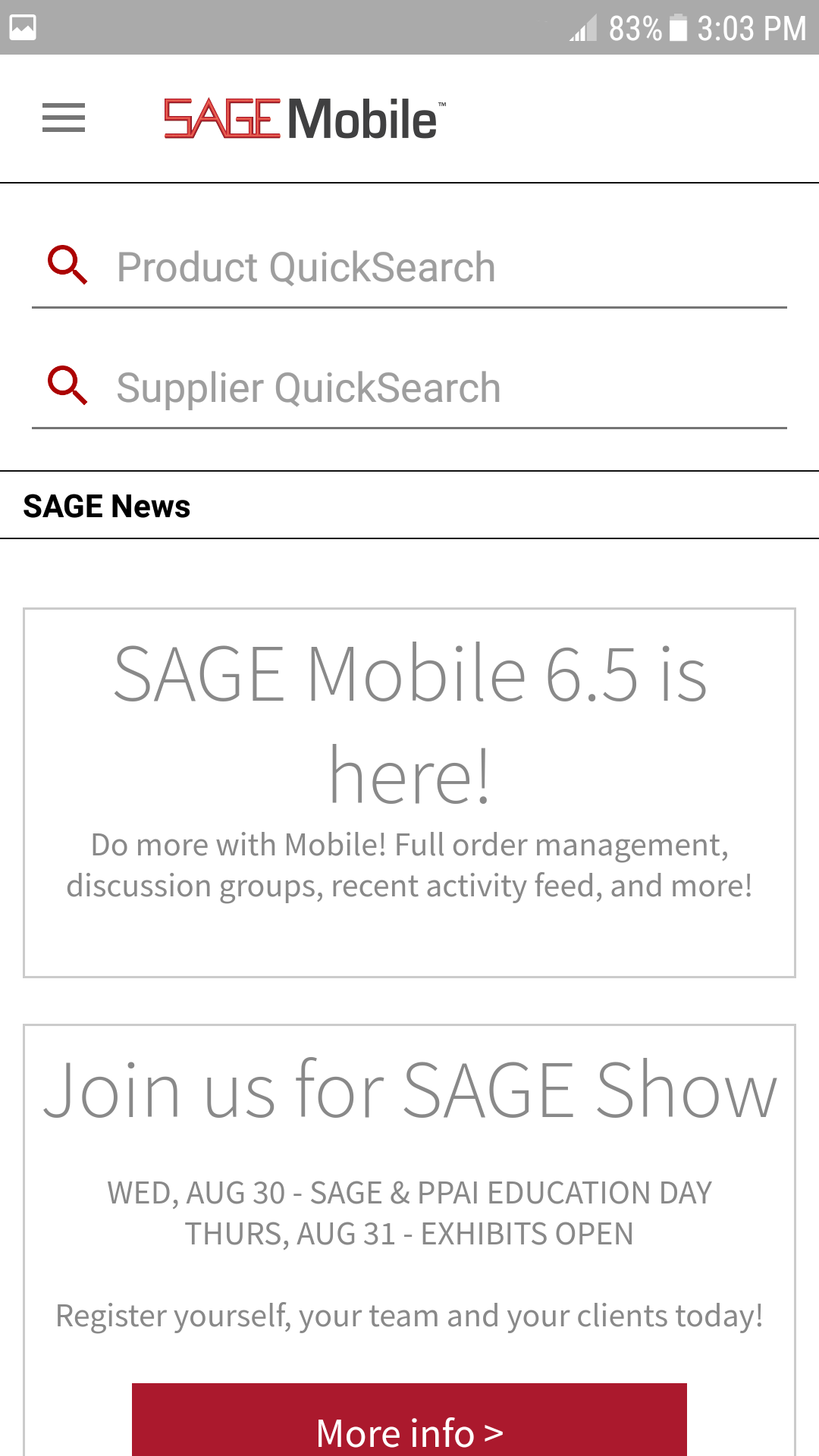 SAGE Mobile - App on Amazon Appstore