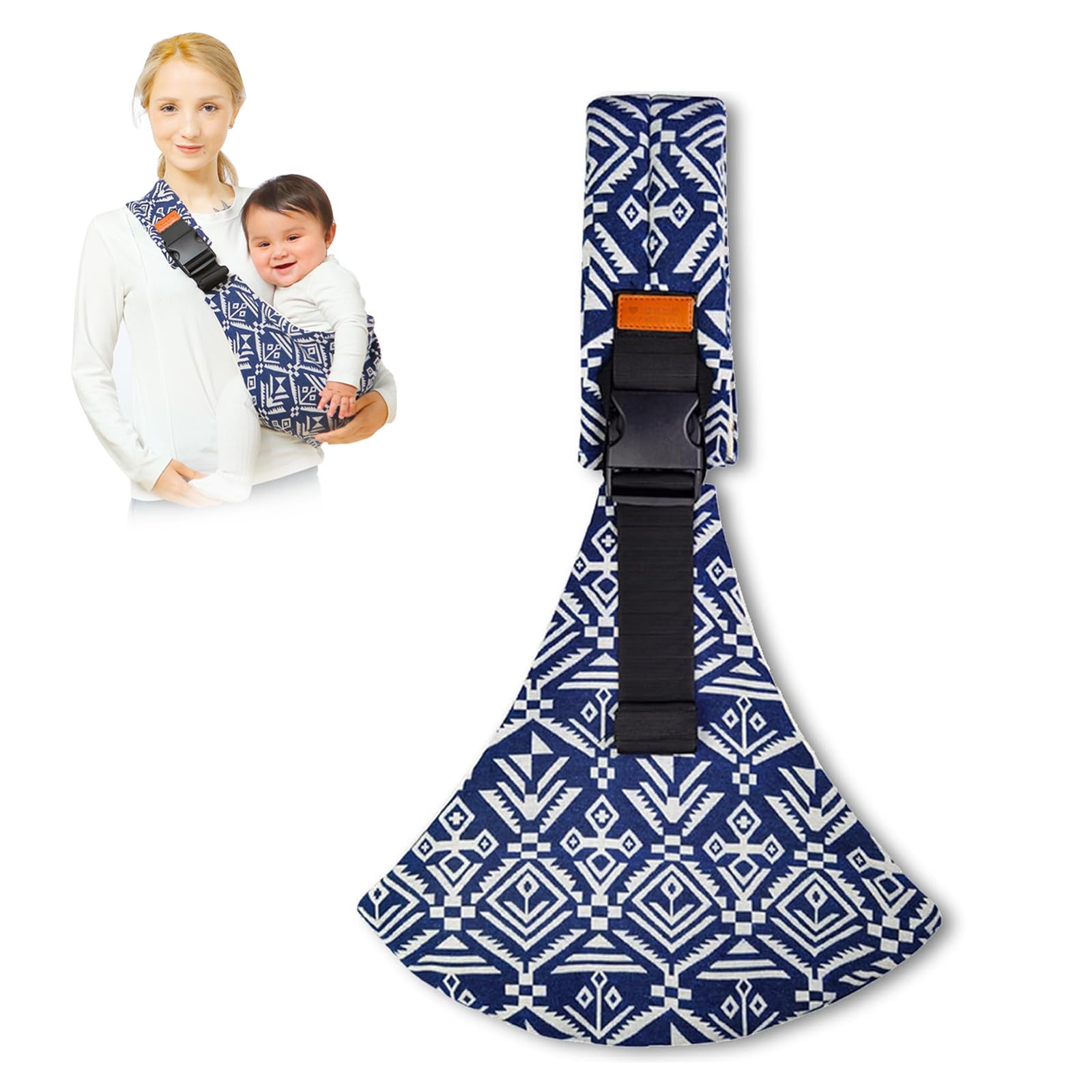 Amazon.com: Baby Sling Carrier Newborn to Toddler Sling Adjustable Baby ...