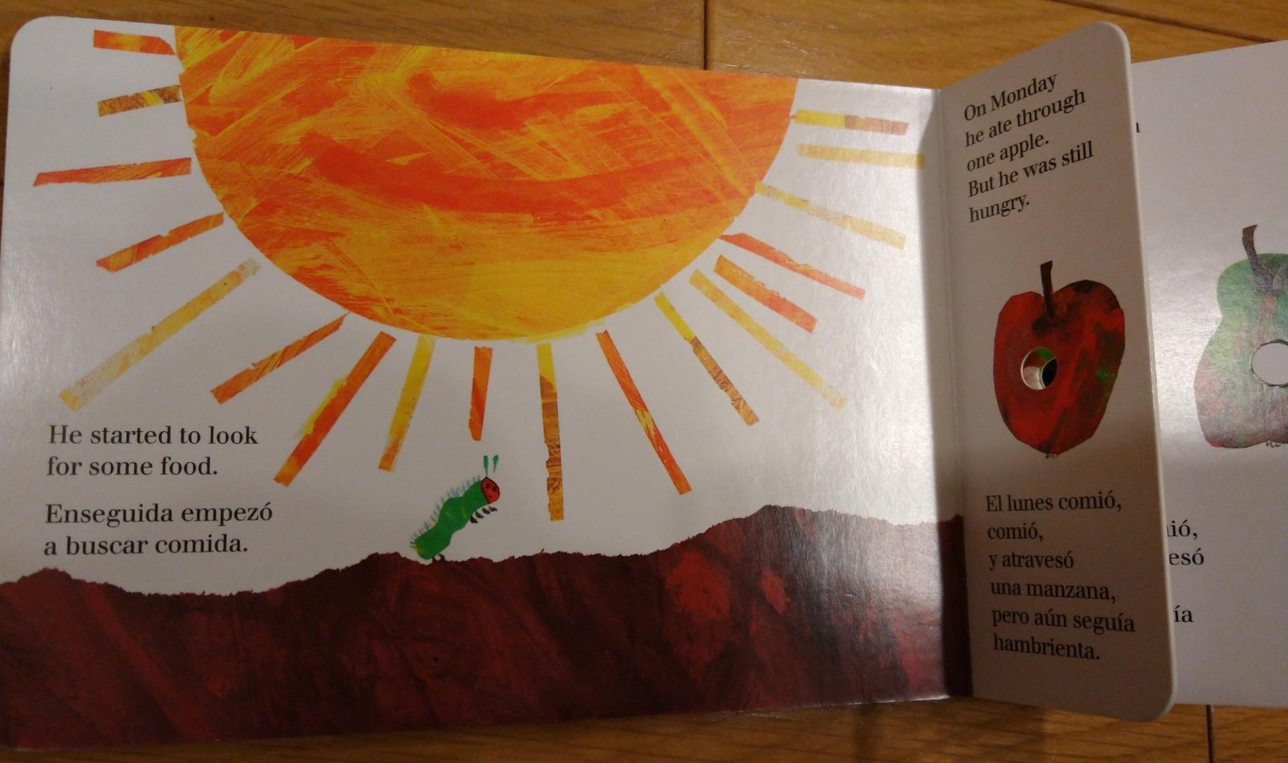 Amazon | The Very Hungry Caterpillar/La oruga muy hambrienta (World of ...