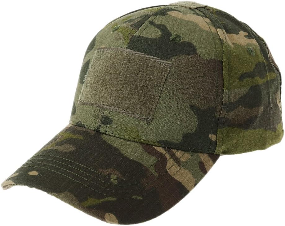 Lamdoo Military Tactical Camo Cap Army Baseball Hat Patch Digital ...