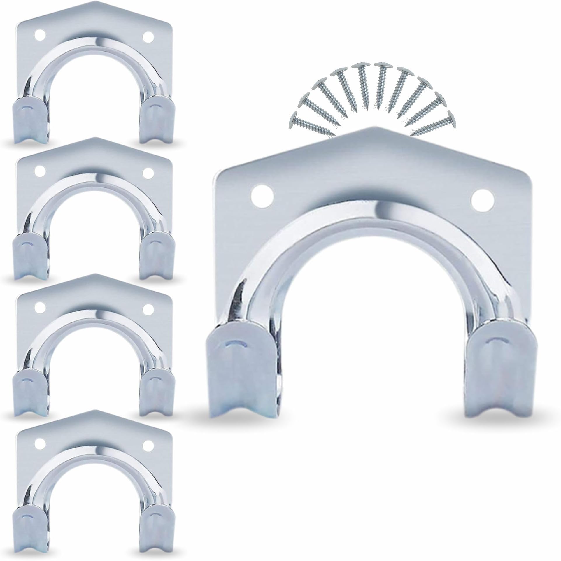 Garage Hooks Heavy Duty Wall Mounted Hook with Screws Hanging Tool ...