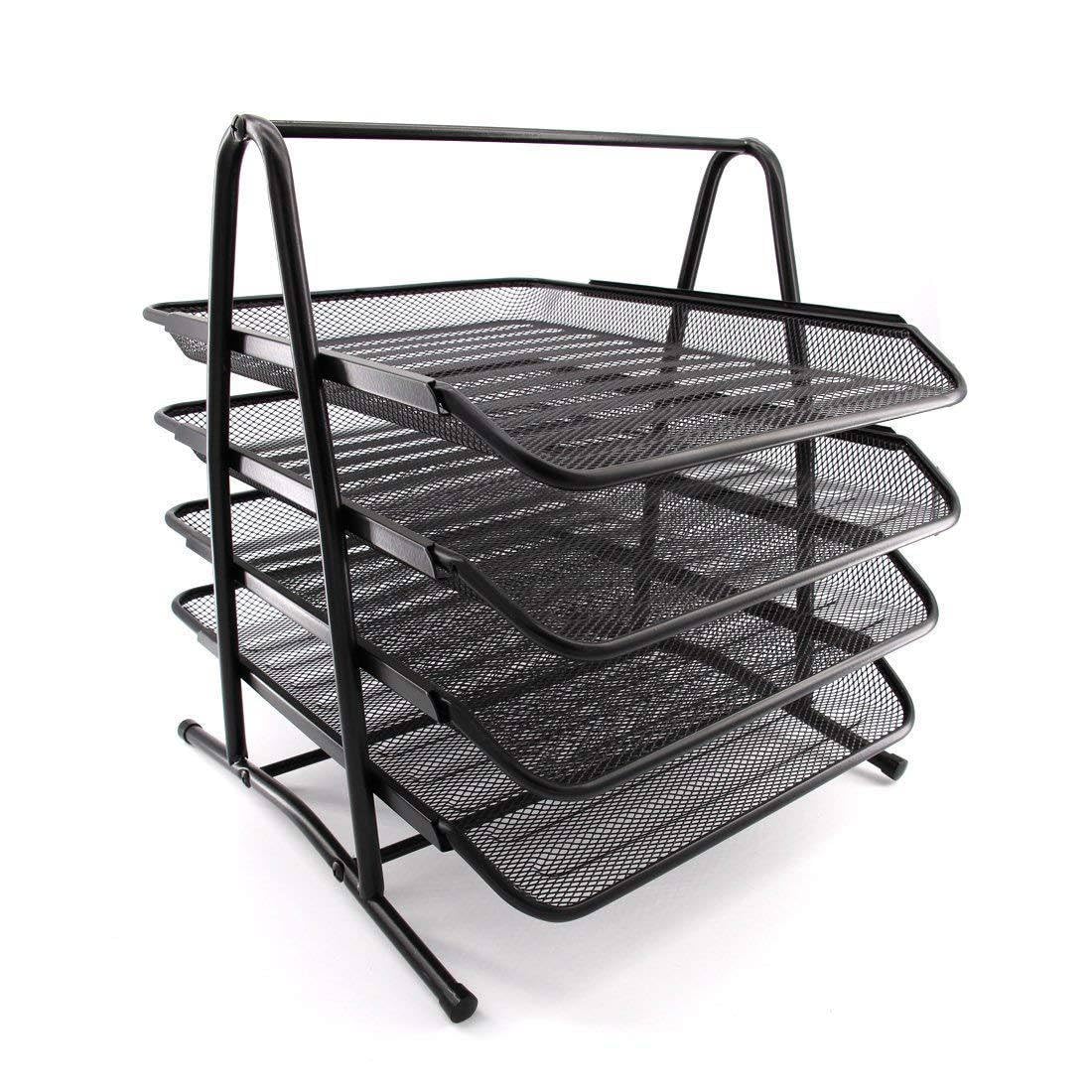 OCTOPUSPRIME Metal Mesh Multipurpose Office Document File Stationary ...