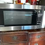 Amazon.com: Panasonic 2.2 Cu. Ft. 1250W Genius Sensor Countertop/Built-In Microwave Oven with ...