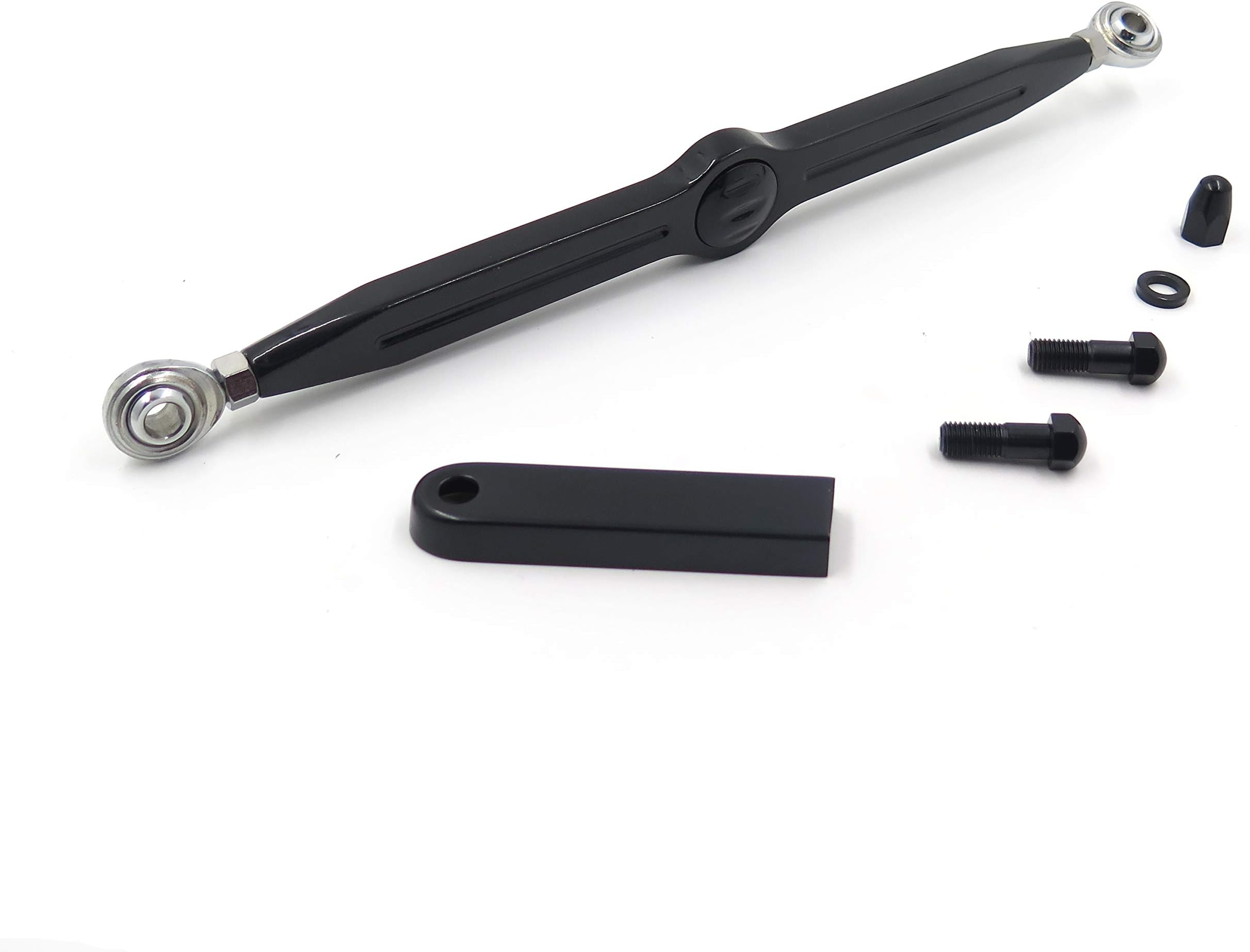 Amazon.com: AILMOTO Motorcycle Shift Linkage Black & Silver Compatible ...
