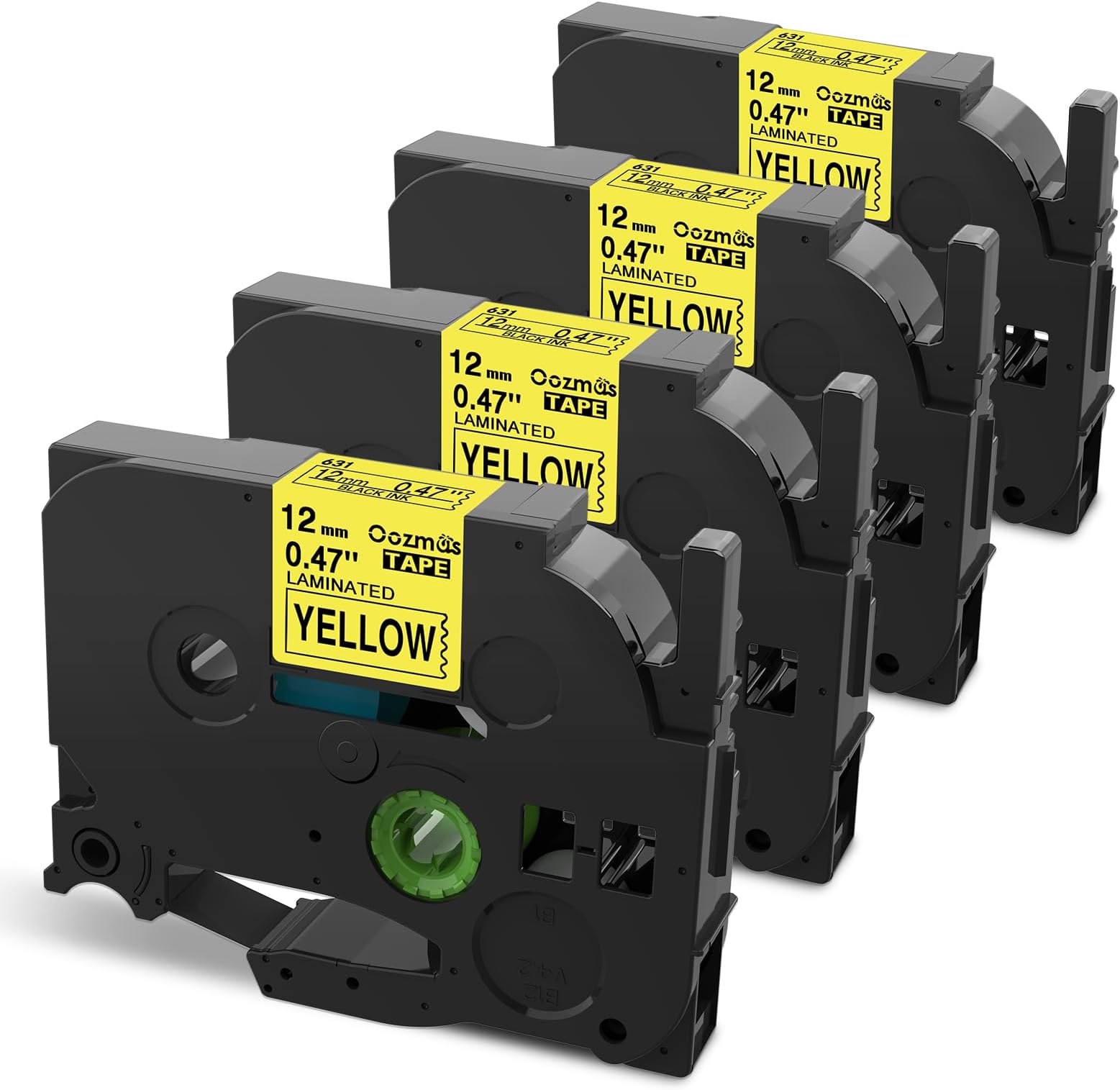 Amazon.com: 7 Packs Greateam TZ Tape 12mm Compatible with Brother TZe ...