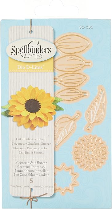 Amazon.com: Spellbinders S2-061 Shapeabilities 'Create a Sunflower ...