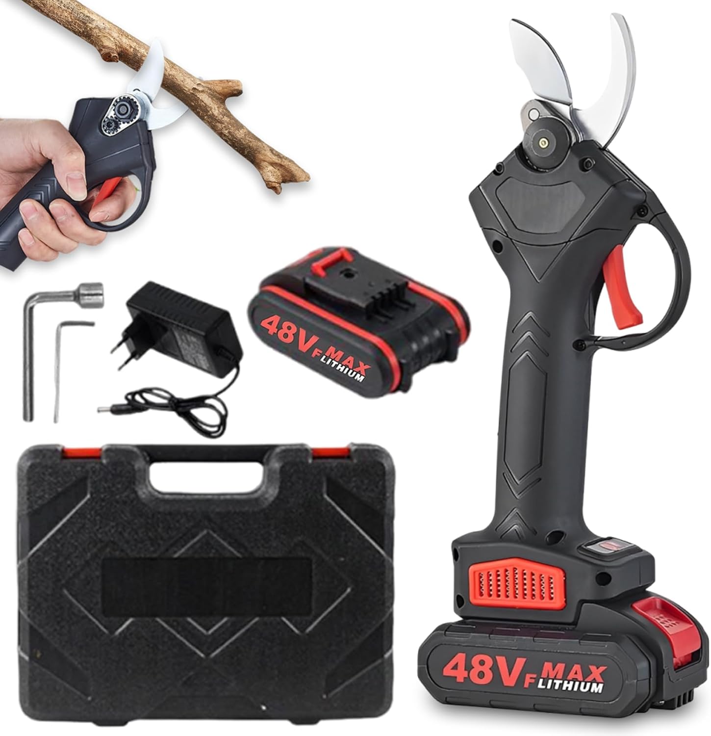 Amazon.com: TACSAW Power Shears - 2025 Best Electric Pruning Shears, 1. ...