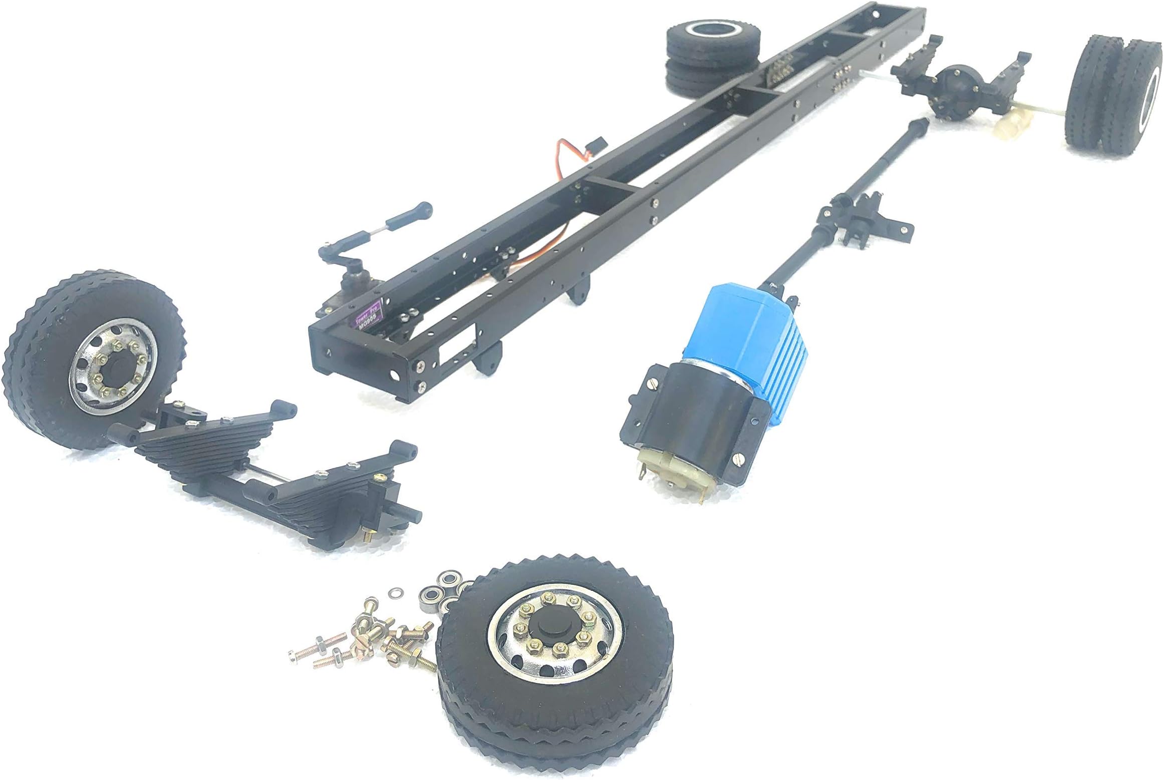 Buy Indian Scale Art Metal Rc 6 Wheel Bus For Adult, Pack Of 1, Black ...