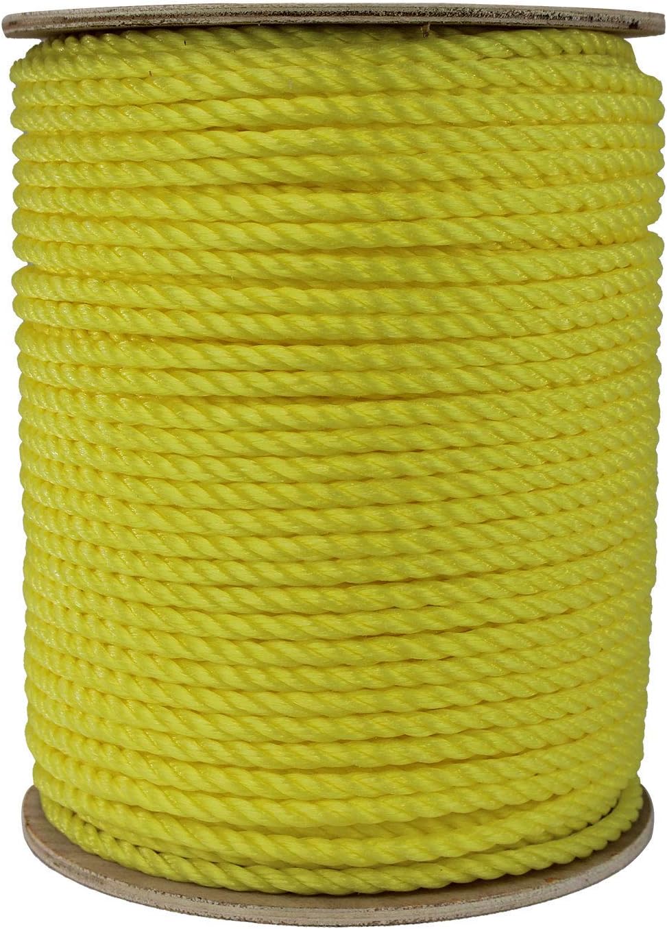 Amazon.com: ATERET 1/2 Inch by 600 Feet Twisted 3-Strand Yellow ...