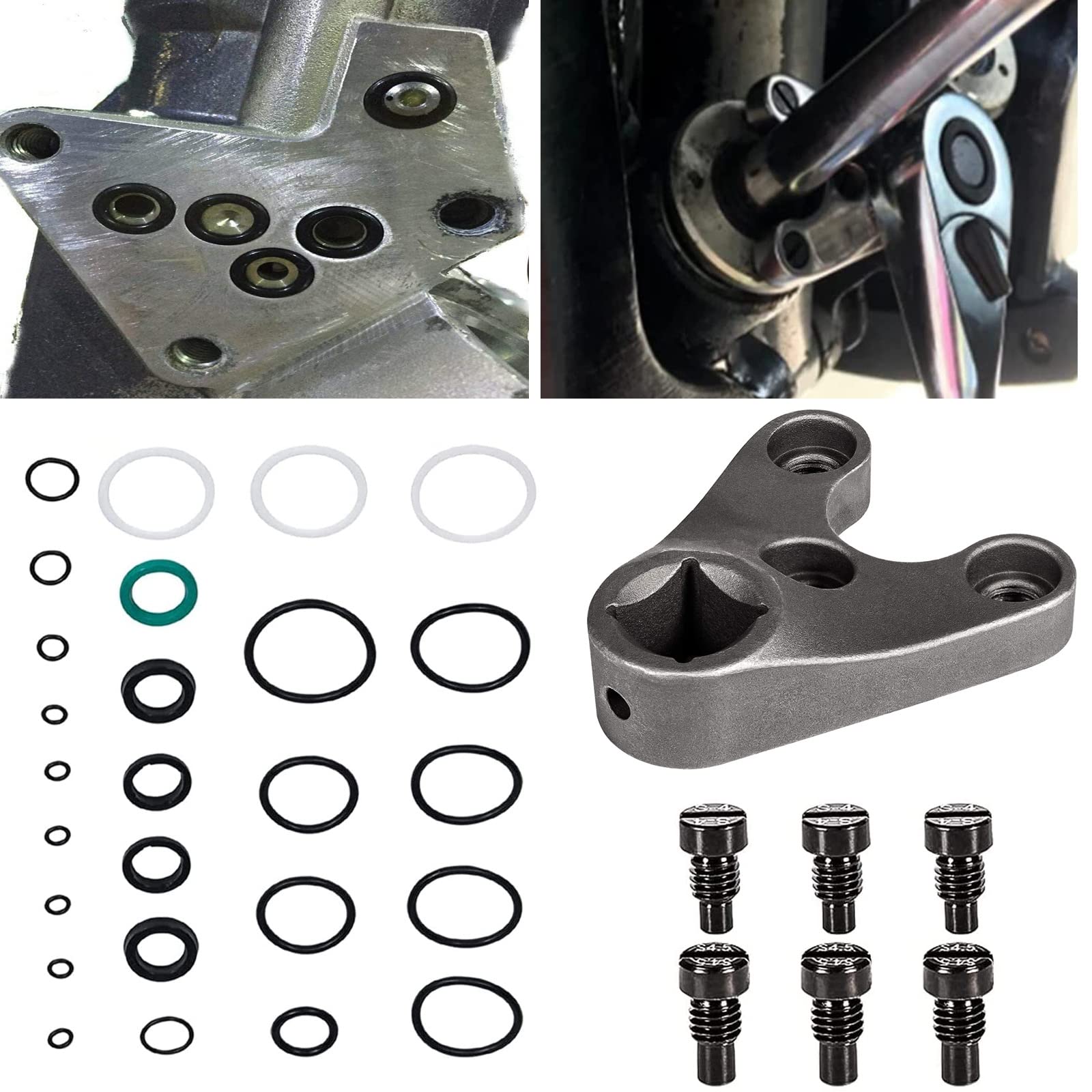 Buy 115225FS Power Trim Tilt Seals Kit & Outboard Trim/Tilt Pin Wrench ...