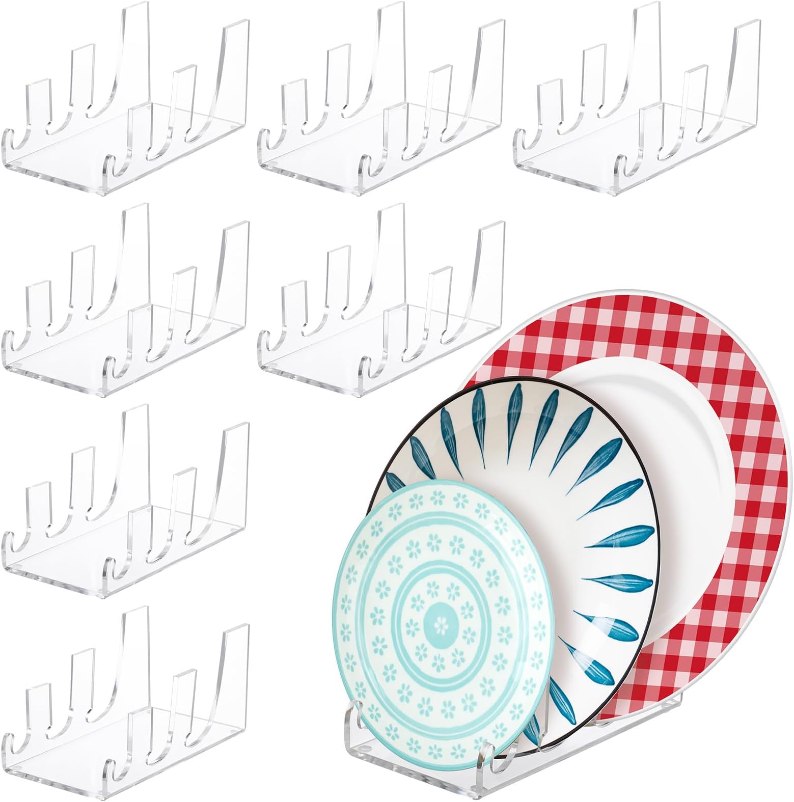 Amazon.com | 5 Piece Dinnerware Display Stand for China Place Setting ...